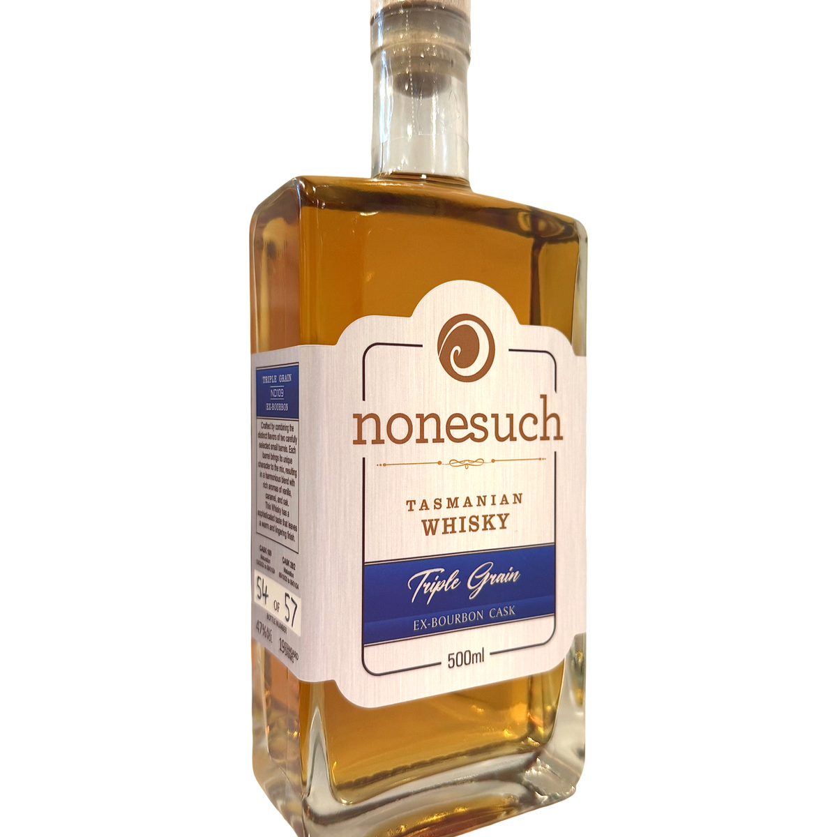 Triple Grain - Ex Bourbon Barrel – Nonesuch Distillery